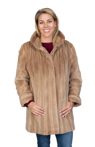 Transform Old Fur Coats into Sheared and Reversible Raincoats – Restyle ...